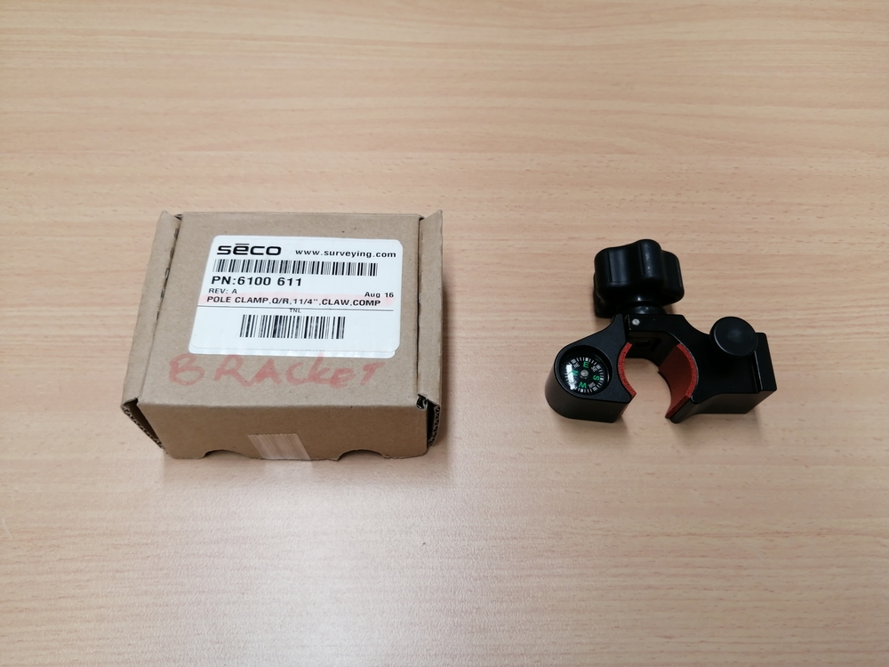 Seco Pole Clamp Quick Release with Compass | WAPS Shop